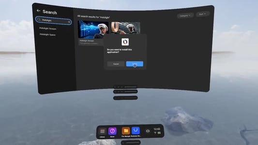 How do I download and install Hololight Space Clients?